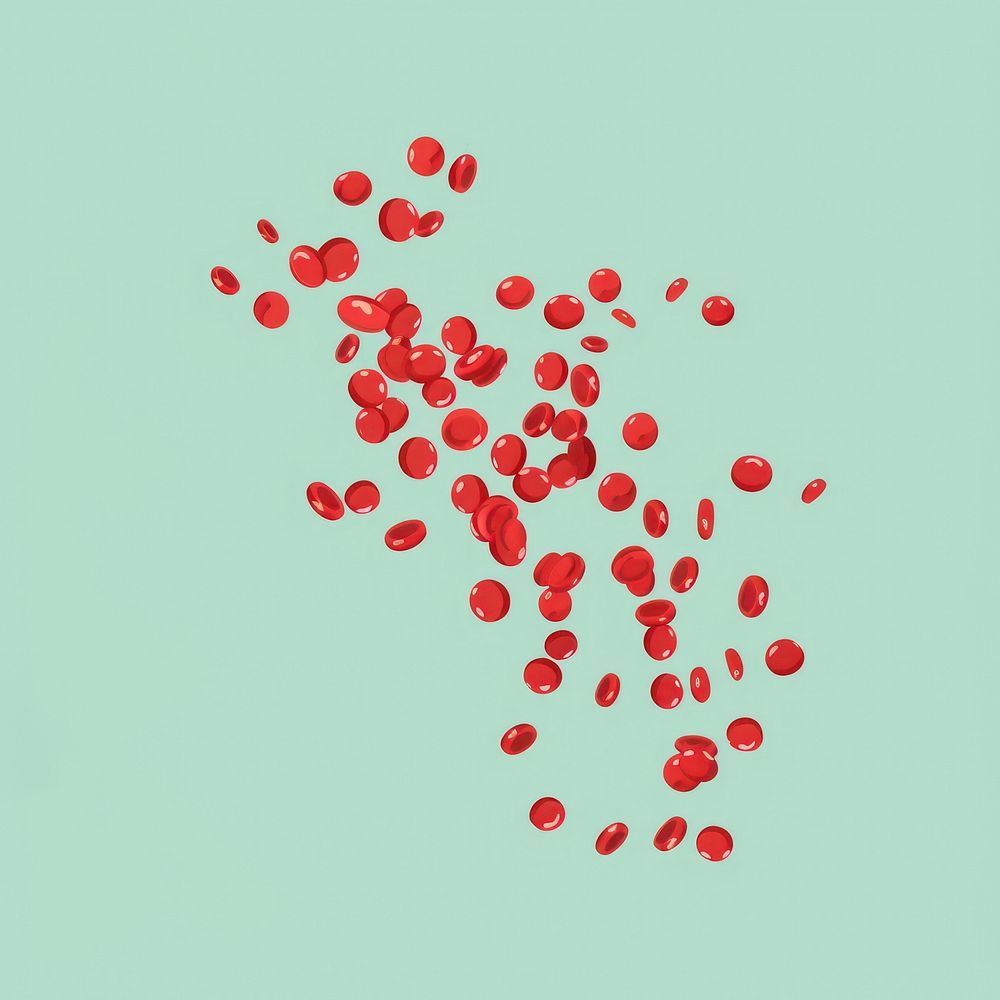 Erythrocyte cells blossom produce flower. | Free Photo Illustration ...