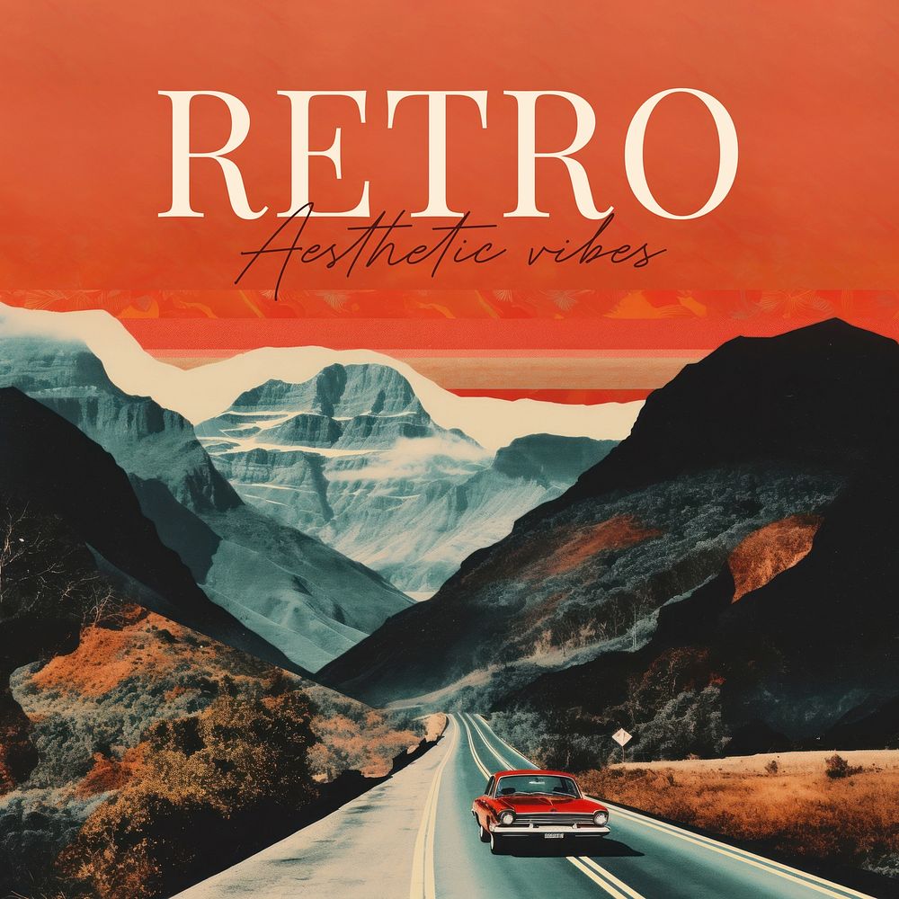 Retro aesthetic vibes Instagram post | Free Photo - rawpixel