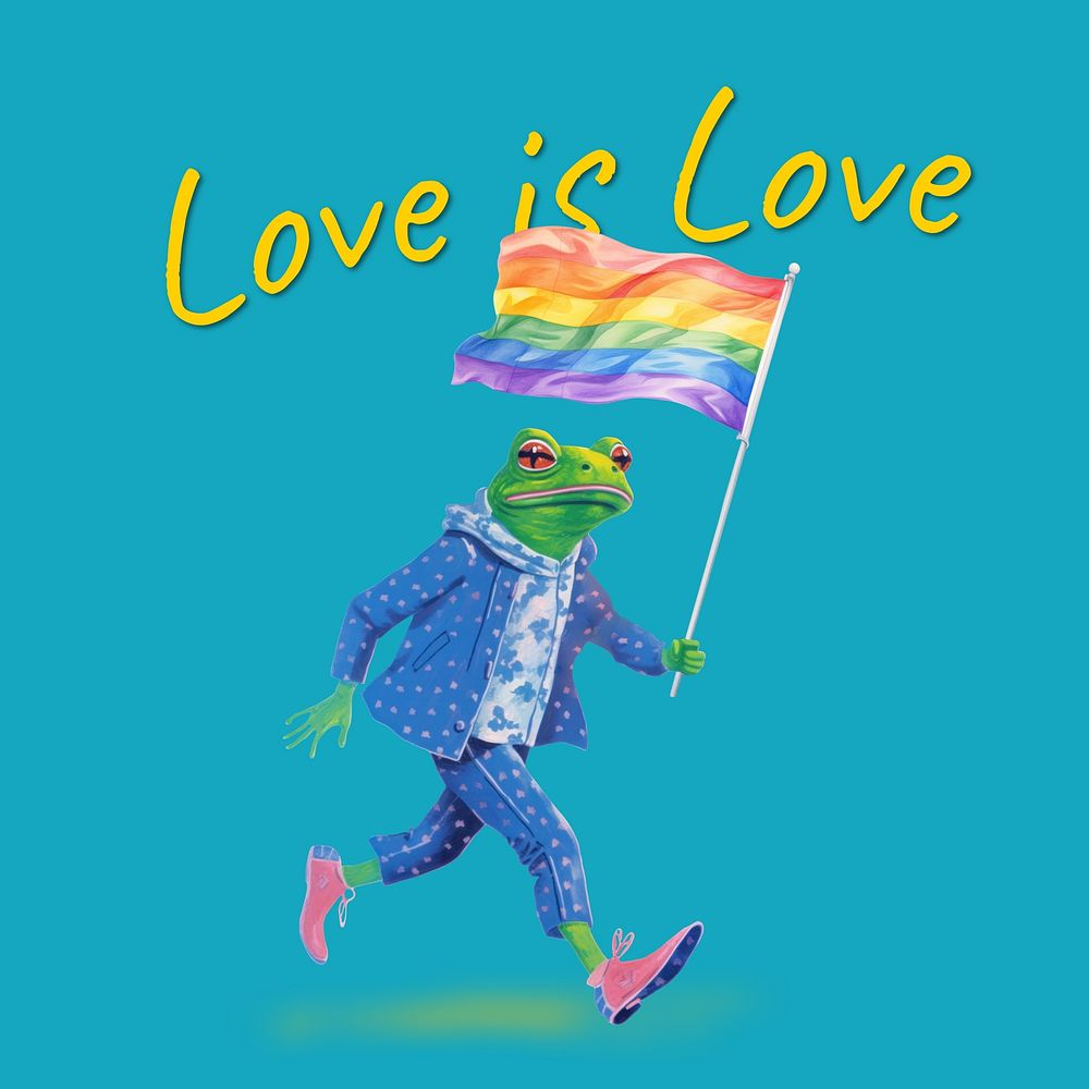 Love is love Instagram post | Premium Photo - rawpixel