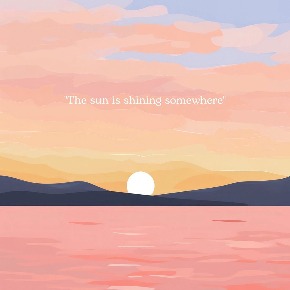 Positive quote Instagram post template | Free Photo - rawpixel