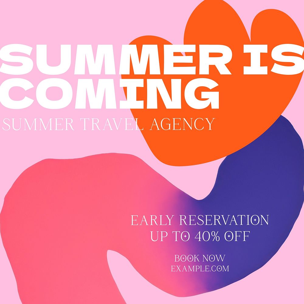 Summer travel sale Facebook post | Free Photo - rawpixel