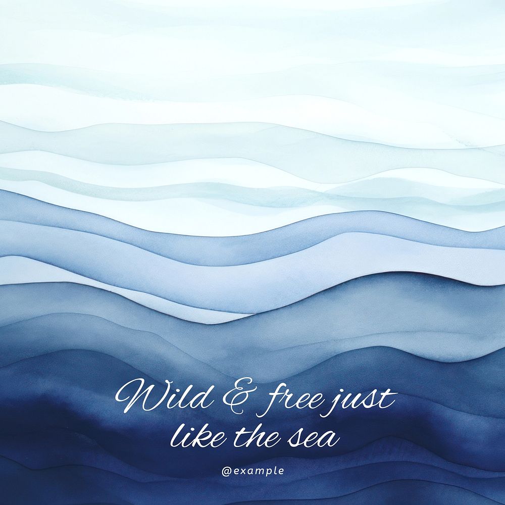 Wild & free Instagram post | Free Photo - rawpixel