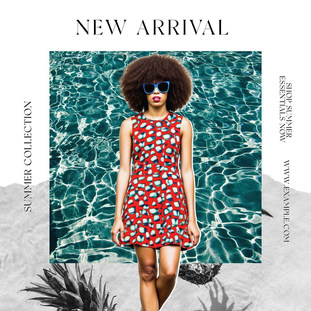 Summer collection Instagram post template | Free Photo - rawpixel