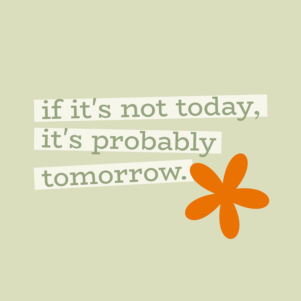 Positive quote Instagram post template | Free Photo - rawpixel