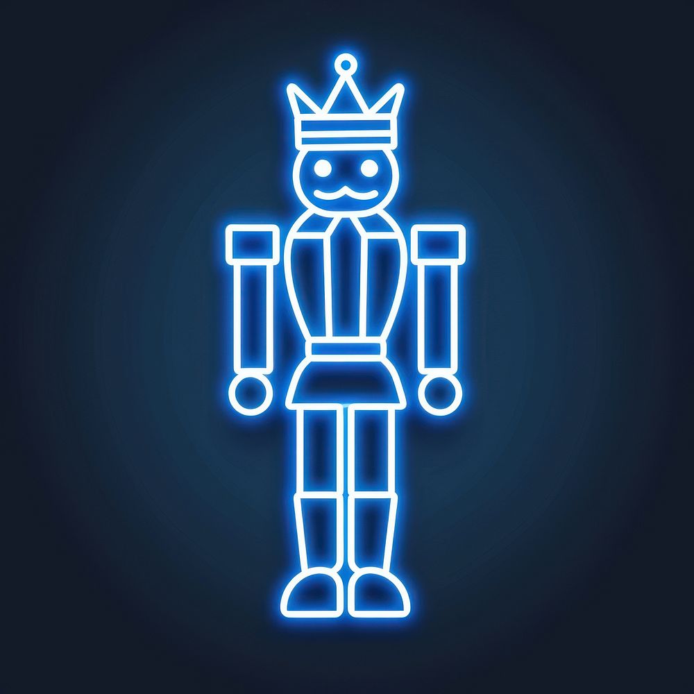 Nutcracker icon neon scoreboard dynamite. | Free Photo Illustration ...