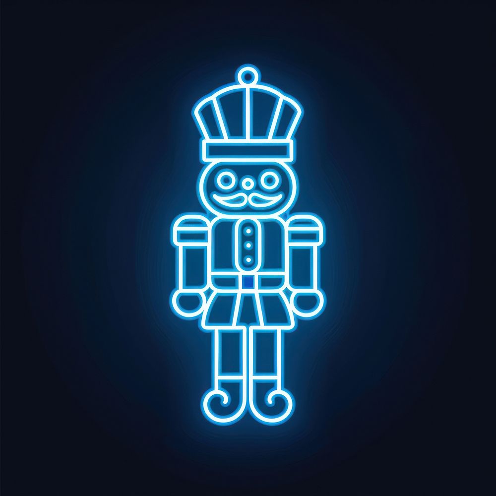 Nutcracker icon neon dynamite weaponry. | Free Photo Illustration ...