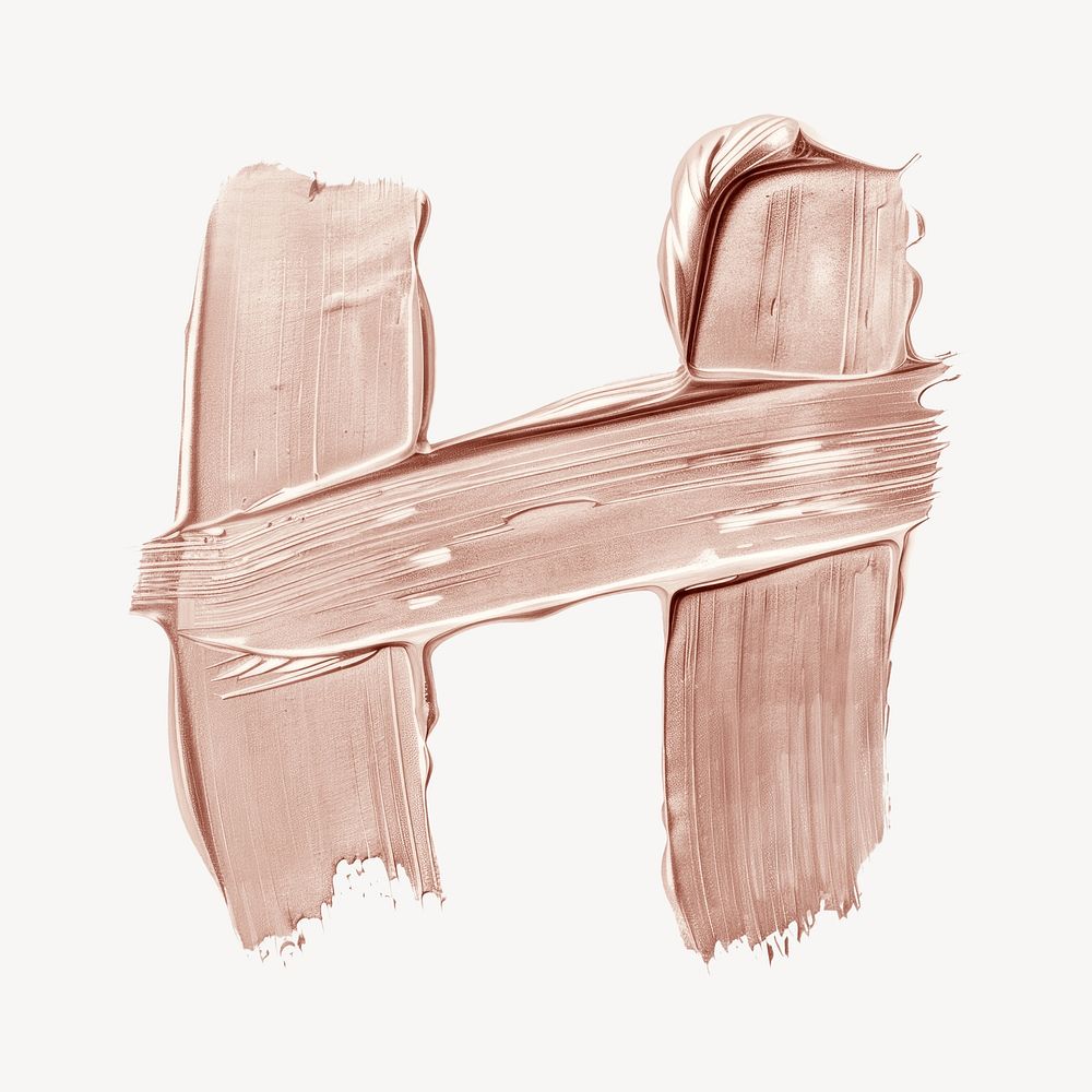 Letter H brush strokes drawing | Premium Photo Illustration - rawpixel