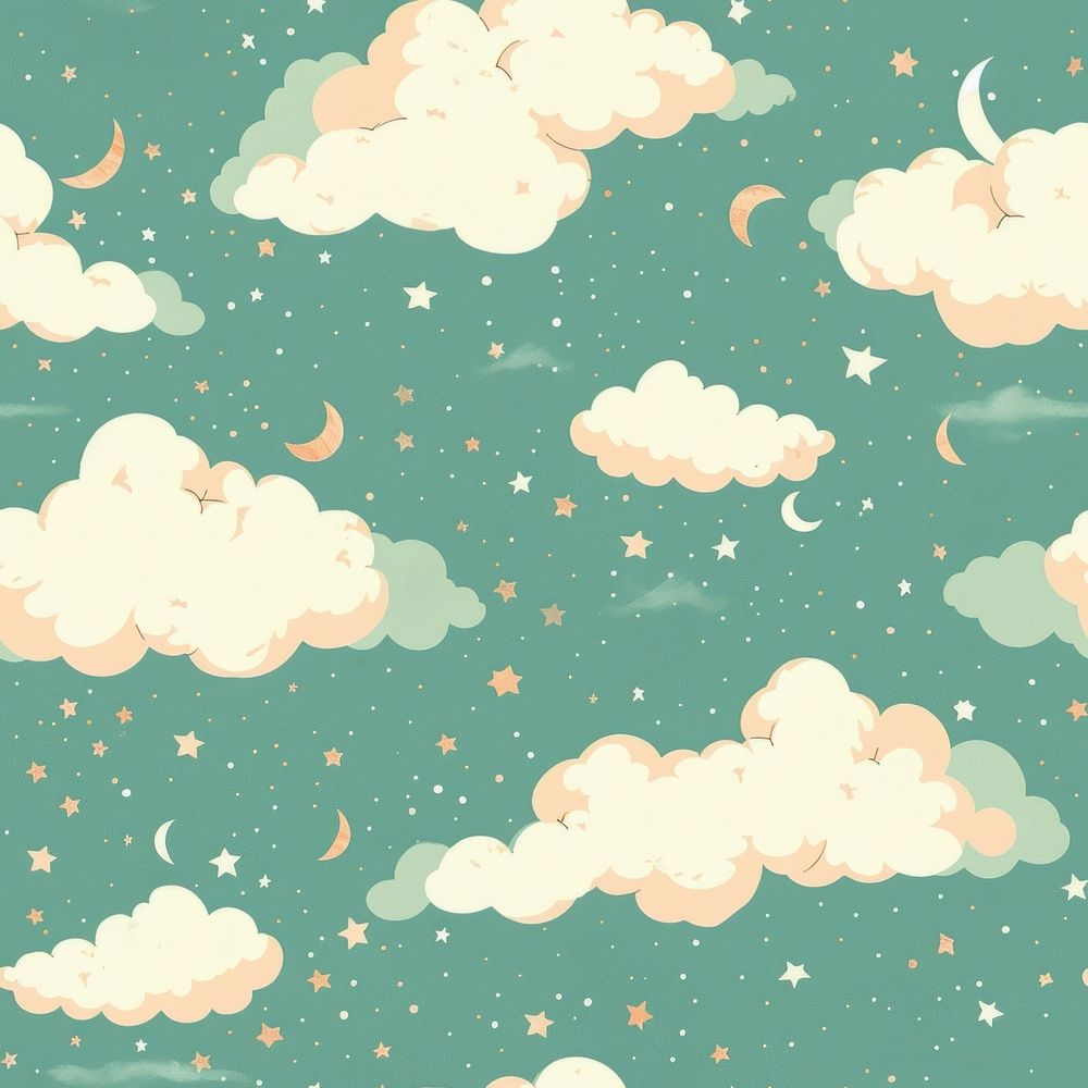 Heaven pattern paper painting. | Free Photo Illustration - rawpixel