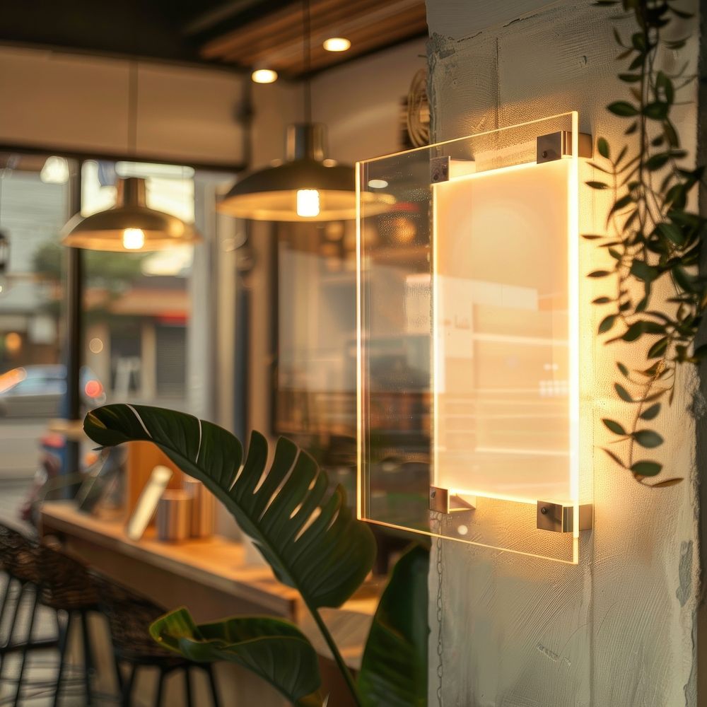 Clear acrylic light box mockup | Free Photo - rawpixel