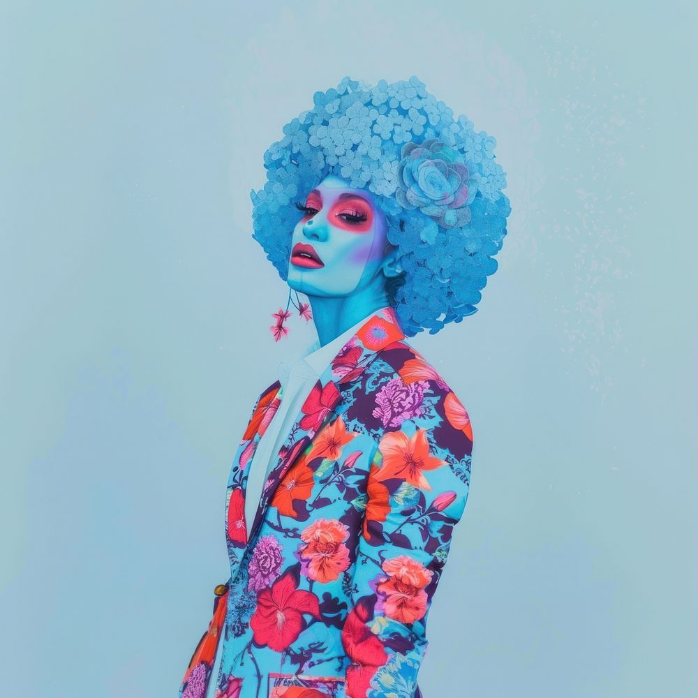 Photo collage drag queen performer | Premium Photo Illustration - rawpixel