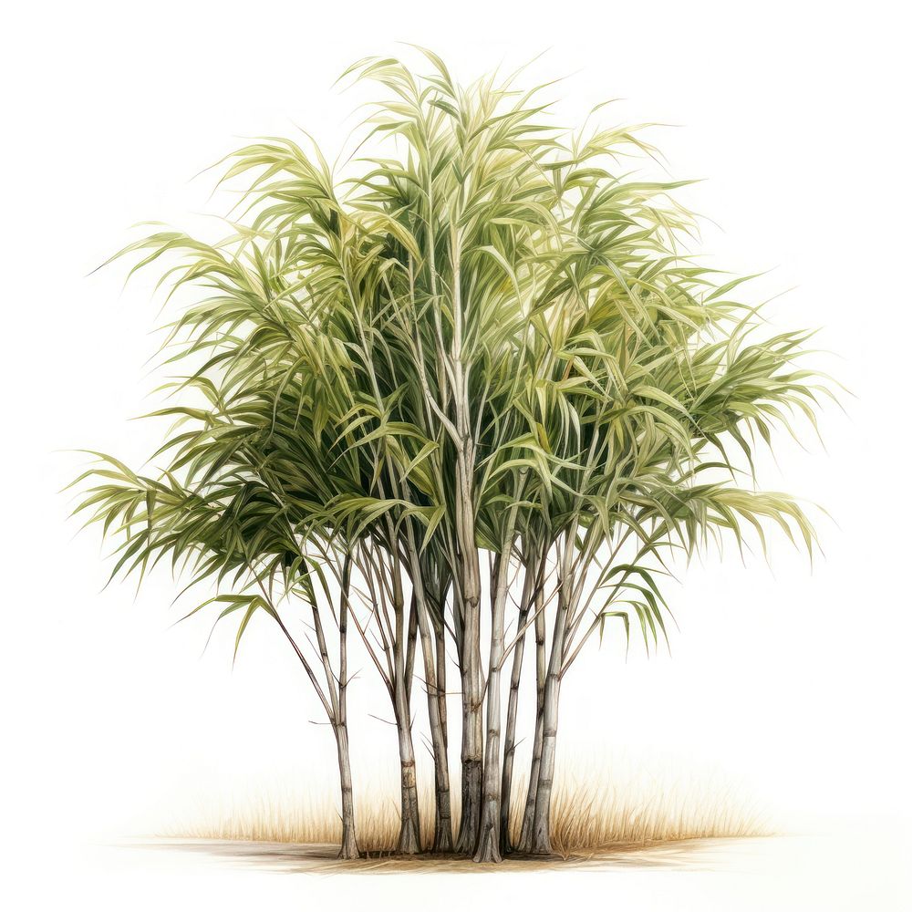 Sugar cane tree vegetation arecaceae | Free Photo Illustration - rawpixel