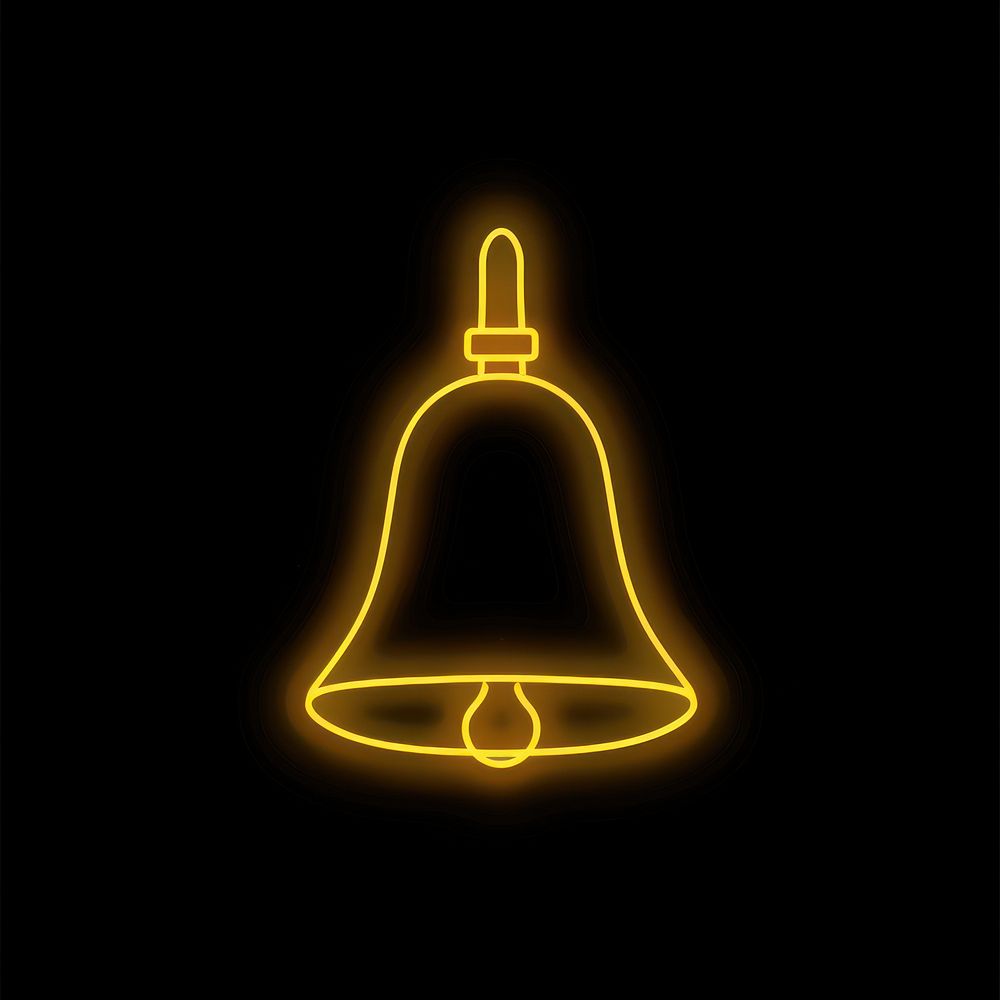 Bell icon chandelier light lamp. | Free Photo Illustration - rawpixel