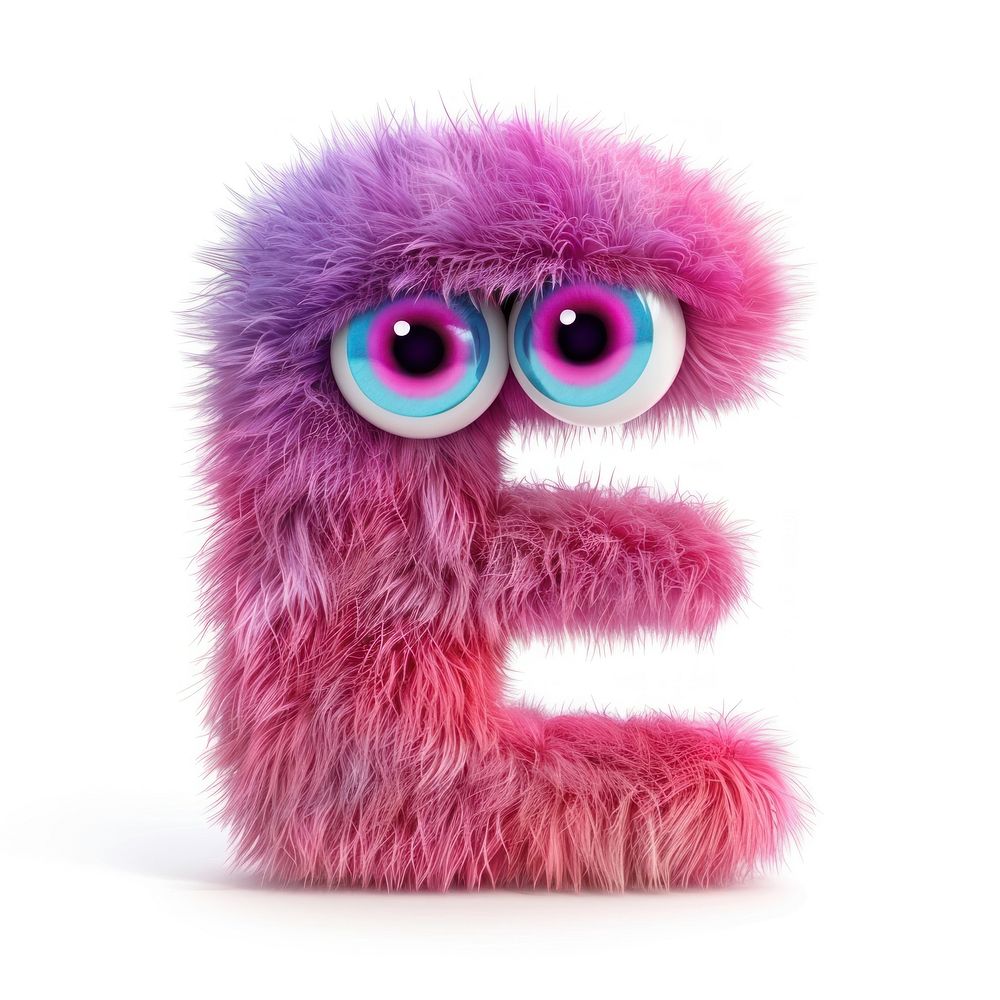 Letter E plush toy. | Free Photo Illustration - rawpixel