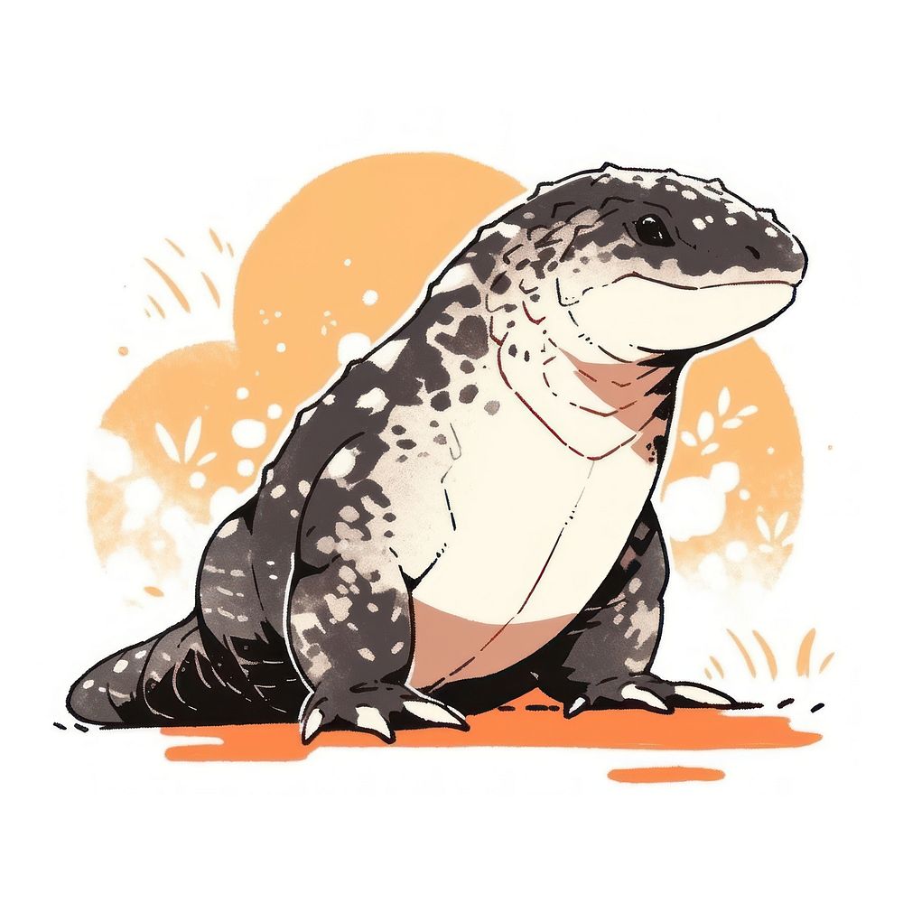 Savannah Monitor amphibian wildlife animal. | Free Photo Illustration ...