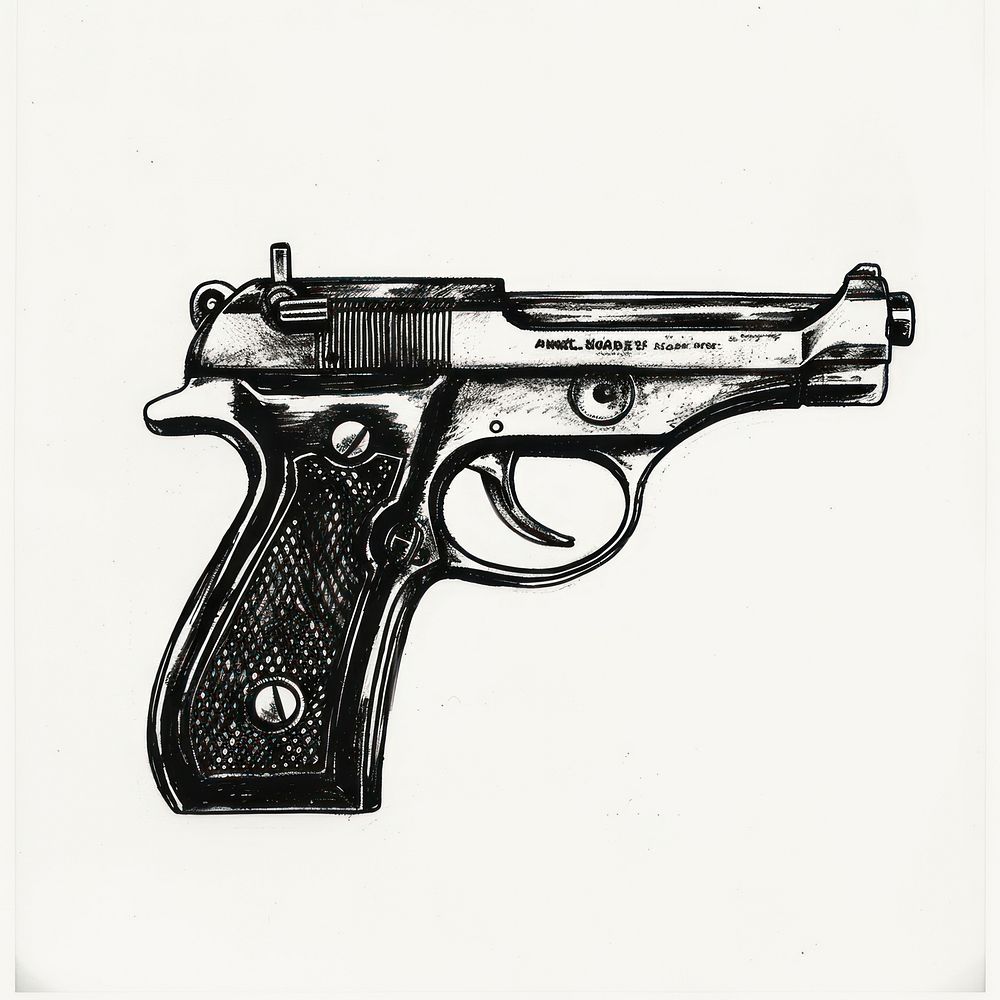 Gun weaponry firearm handgun. | Free Photo Illustration - rawpixel
