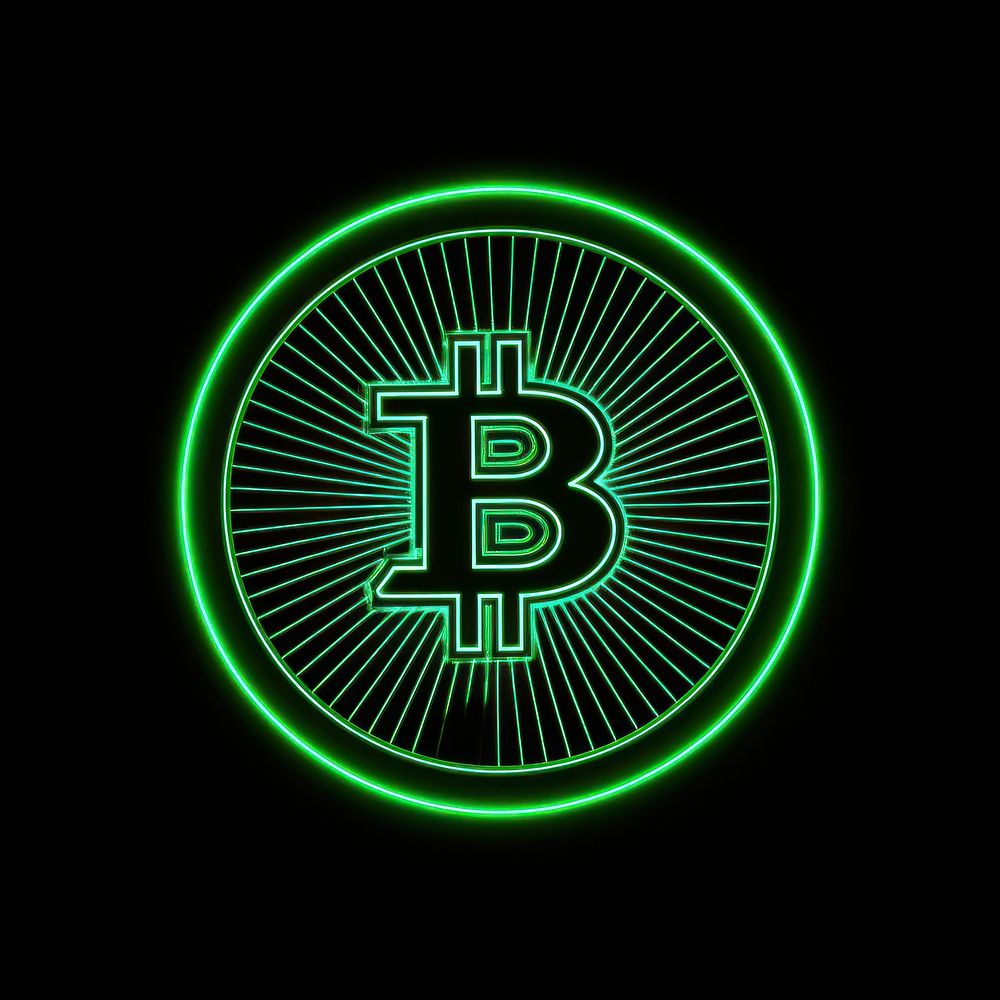 Line neon coin money icon | Free Photo Illustration - rawpixel