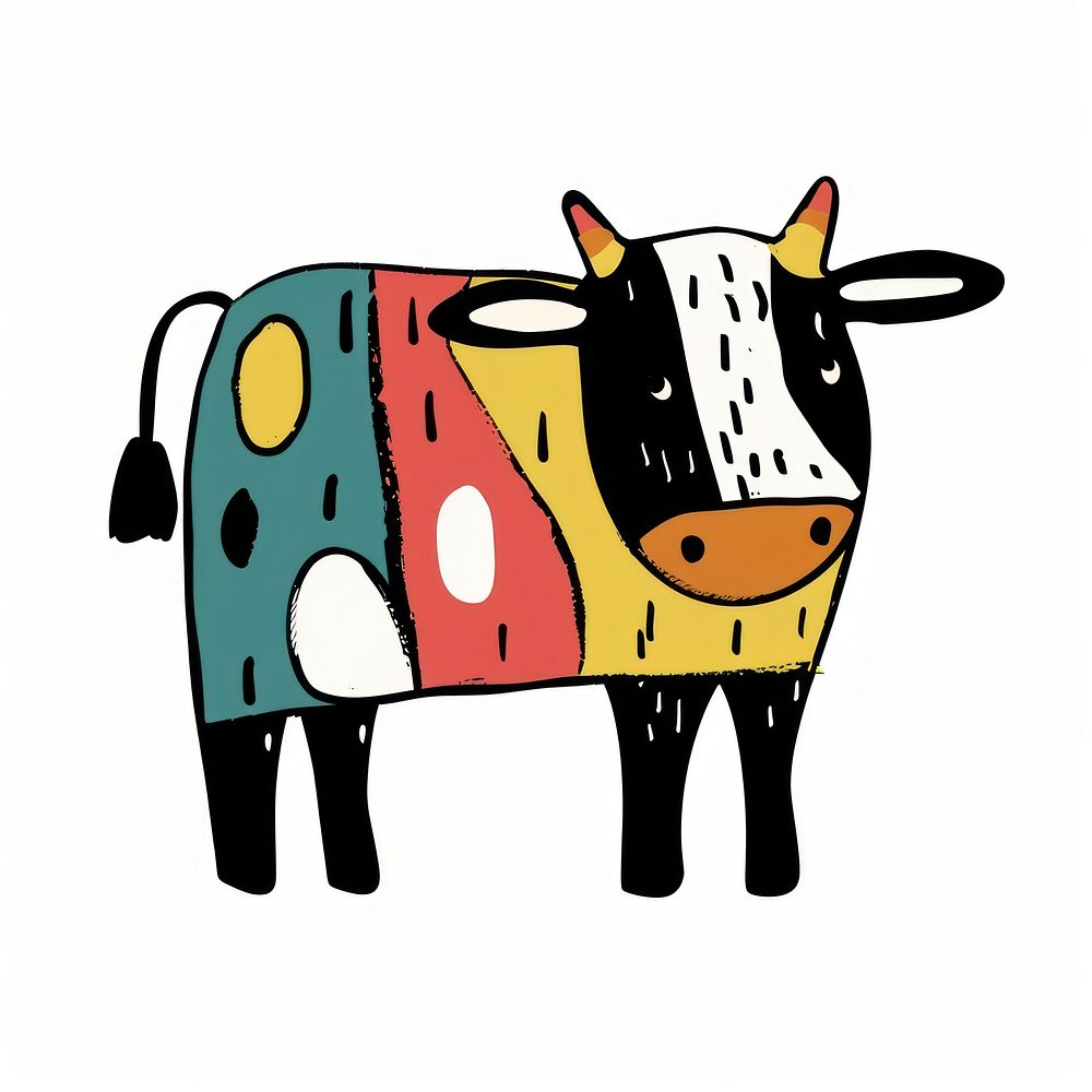 Cow livestock kangaroo wallaby. | Free Photo Illustration - rawpixel