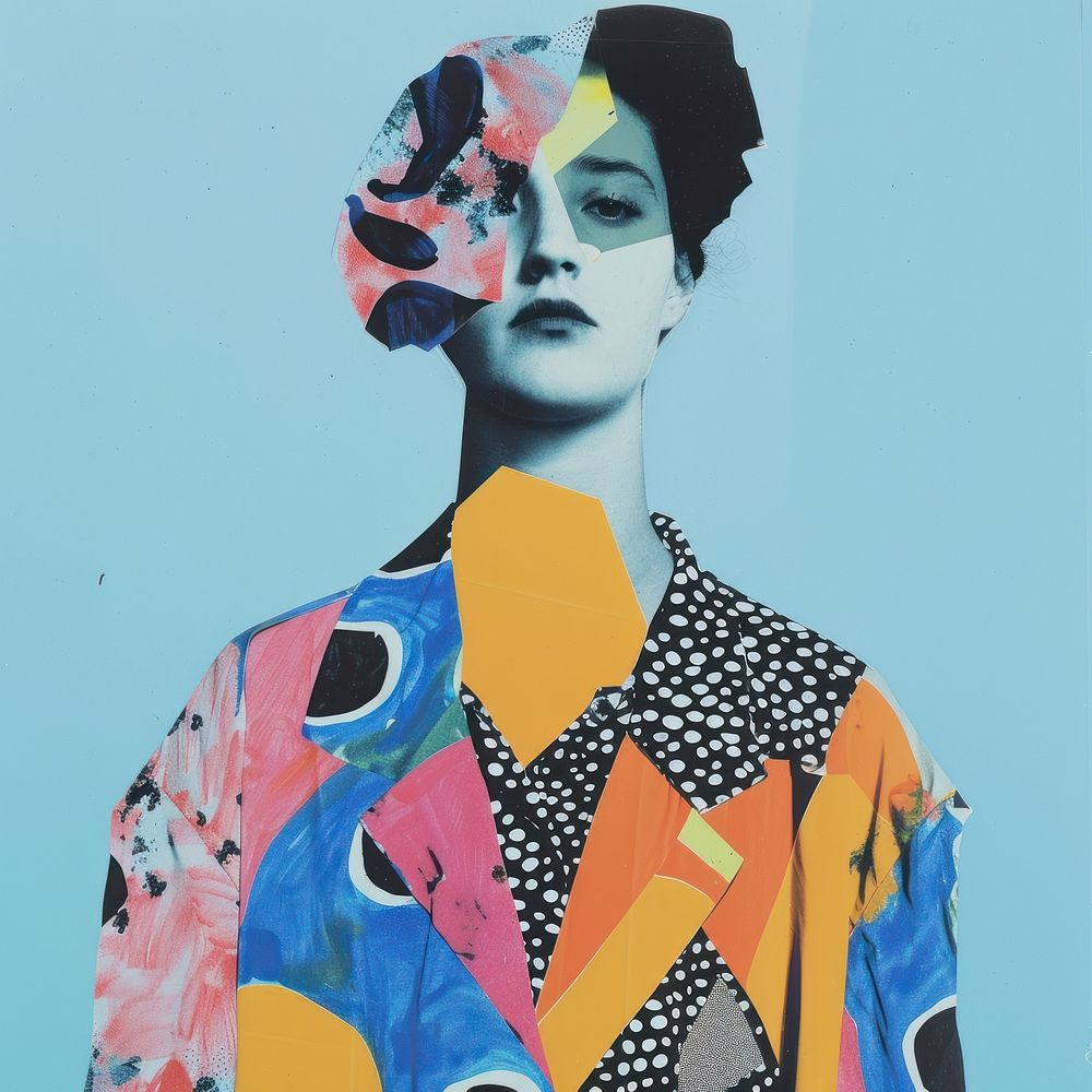 Photo collage sad people portrait | Premium Photo Illustration - rawpixel