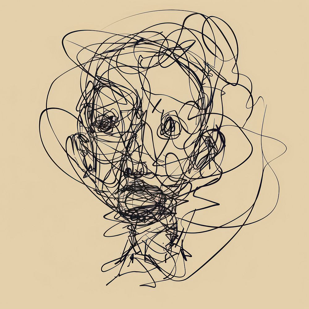 Bipolar disorder drawing person illustrated. | Free Photo Illustration ...