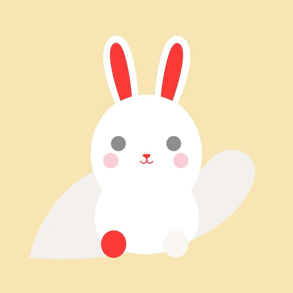 Easter bunny outdoors snowman animal. | Free Photo Illustration - rawpixel