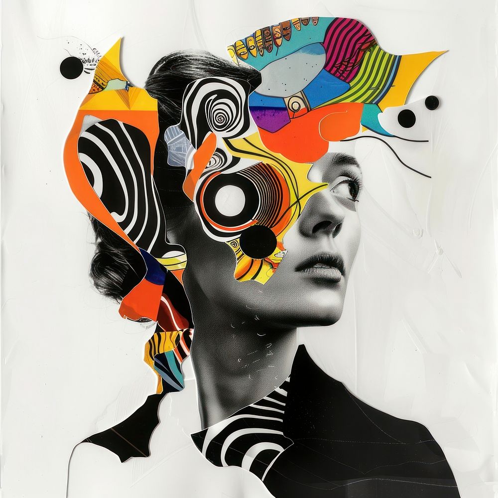 Mental illness portrait collage photo. | Free Photo Illustration - rawpixel