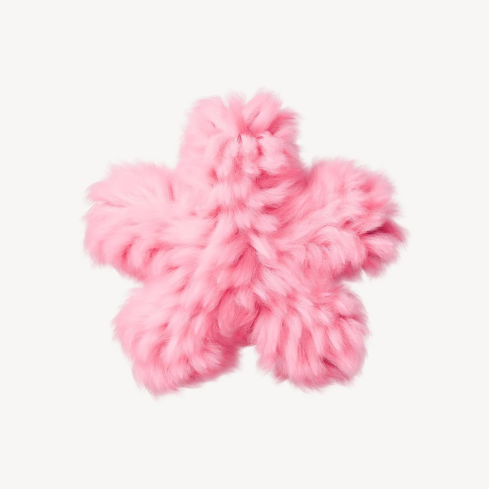 fluffy font in pink fur | Free Photo Illustration - rawpixel