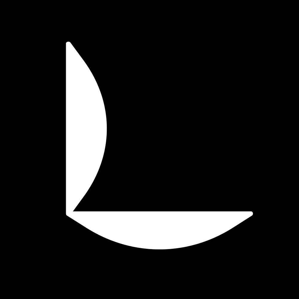 Letter L abstract shaped font | Free Photo Illustration - rawpixel
