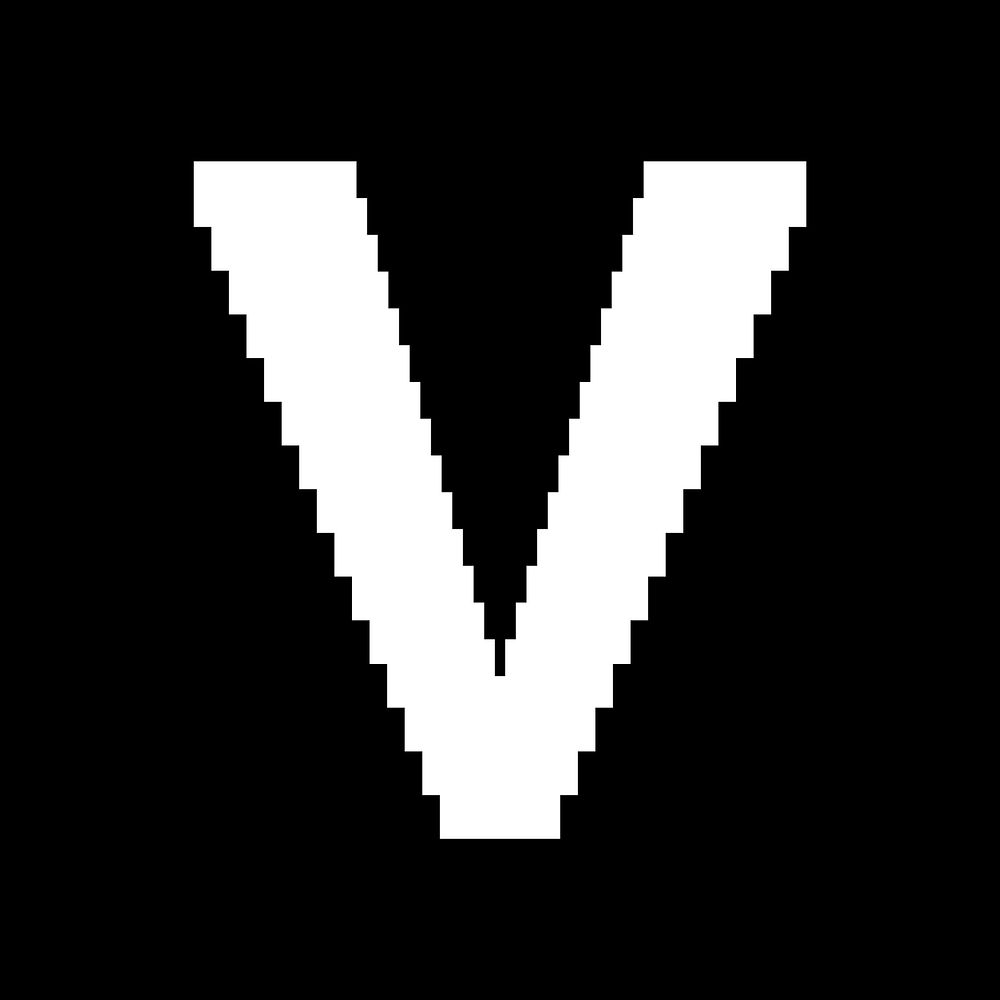 Letter V abstract shaped font | Free Photo Illustration - rawpixel