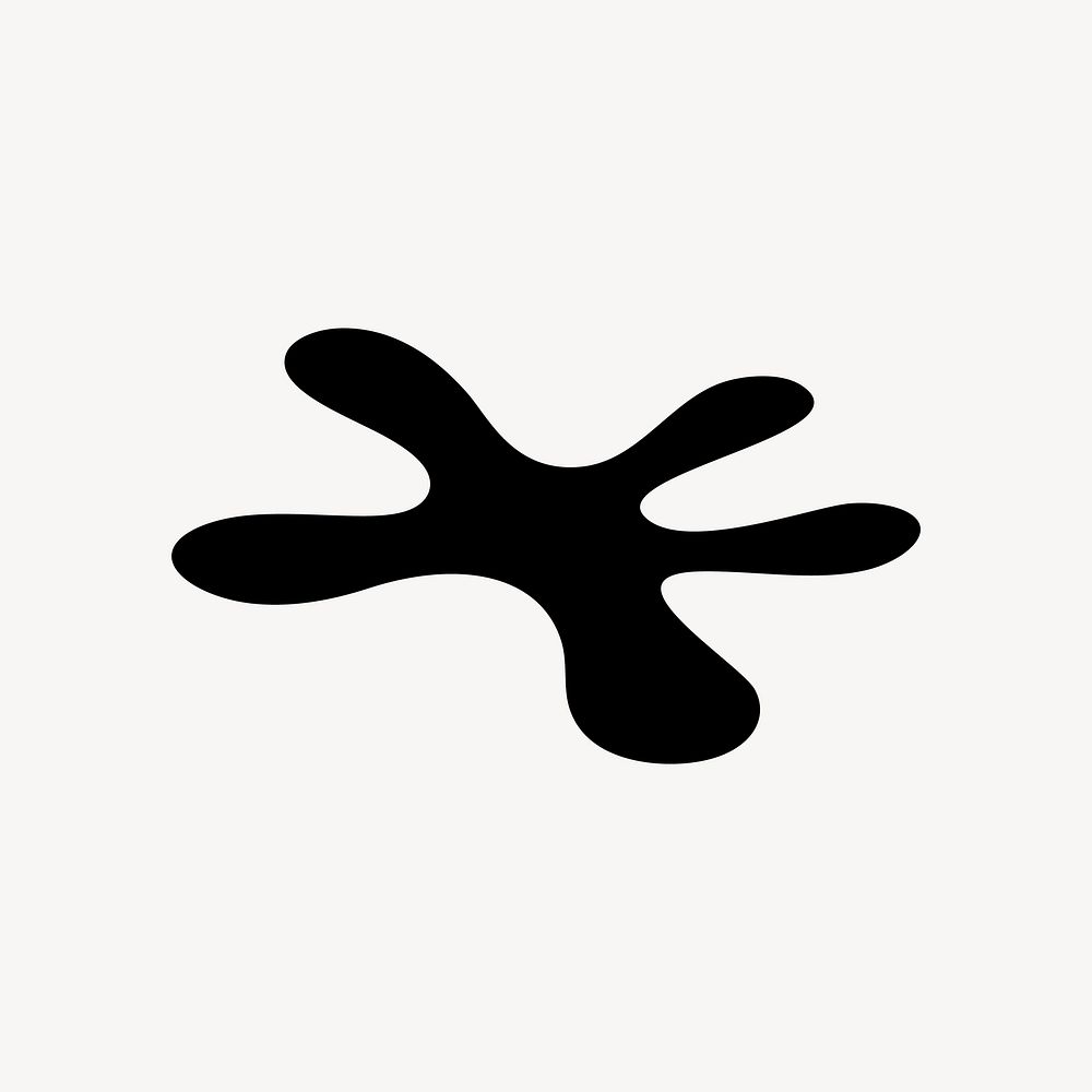 Black ink spatter icon, bold | Free Photo Illustration - rawpixel