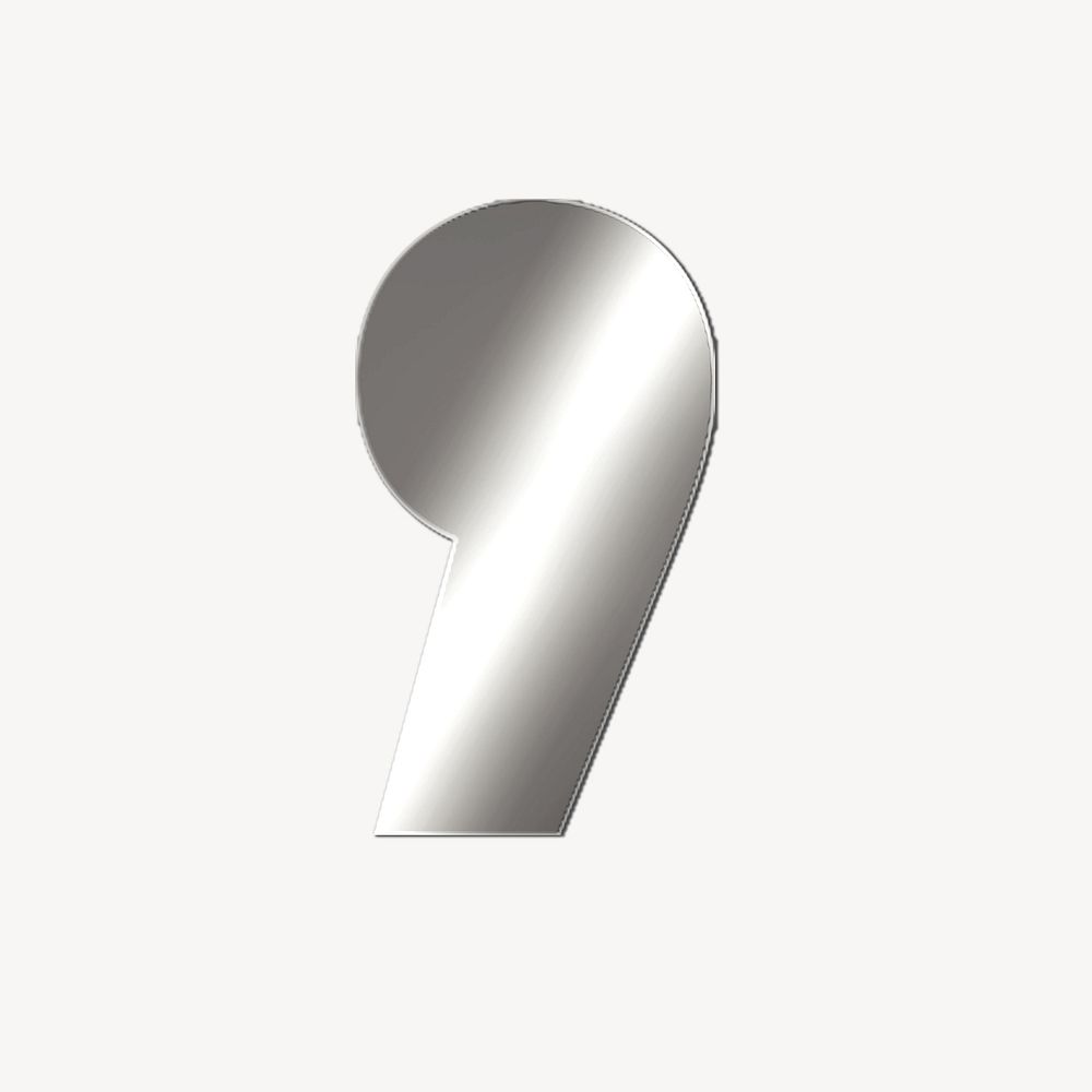 Simple single quote symbol silver | Free Photo Illustration - rawpixel
