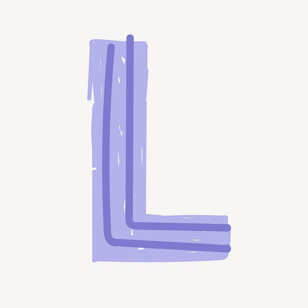 Letter L hand drawn doodle | Free Photo Illustration - rawpixel Letter L hand drawn doodle | Free Photo Illustration - rawpixel