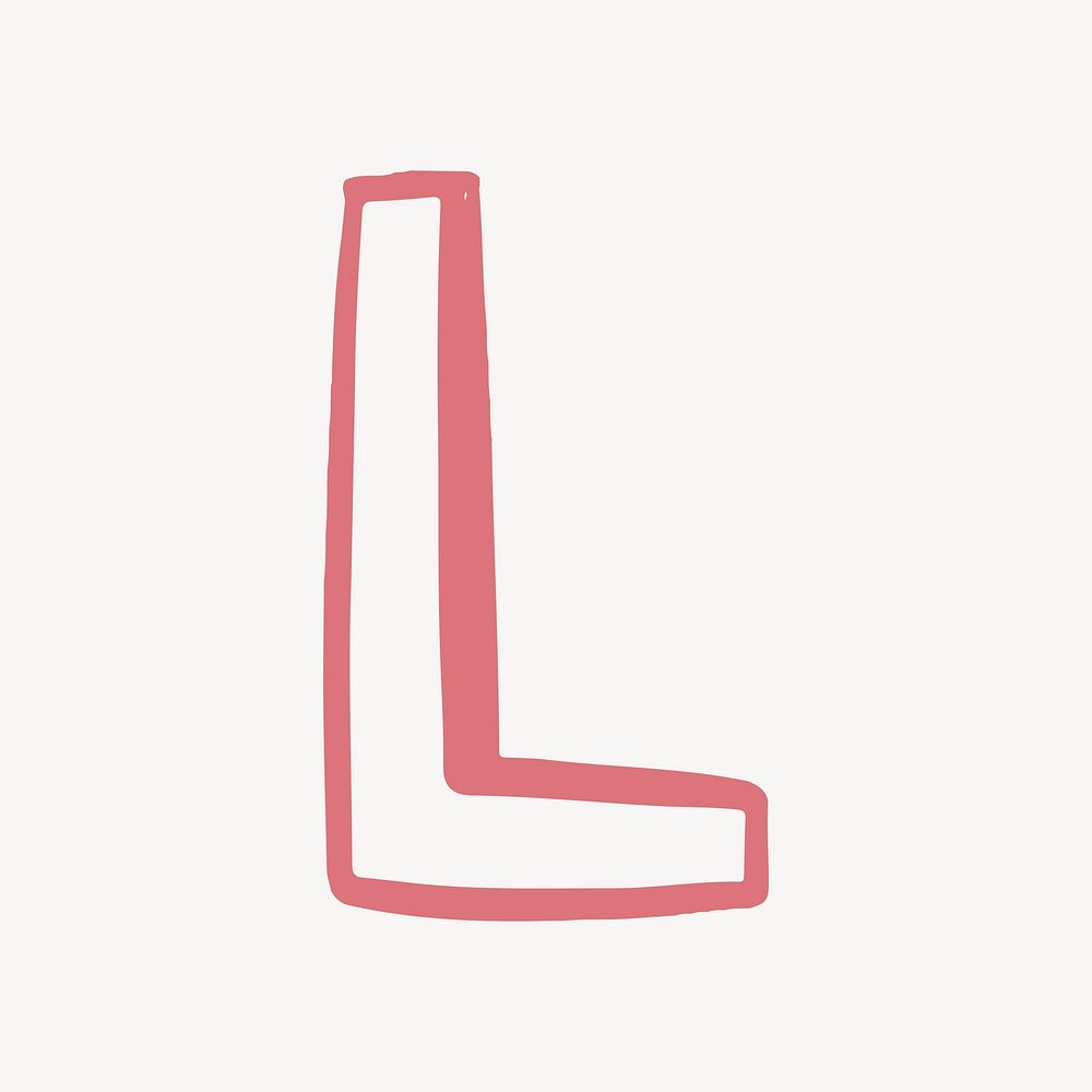 Letter L hand drawn doodle | Free Photo Illustration - rawpixel Letter L hand drawn doodle | Free Photo Illustration - rawpixel