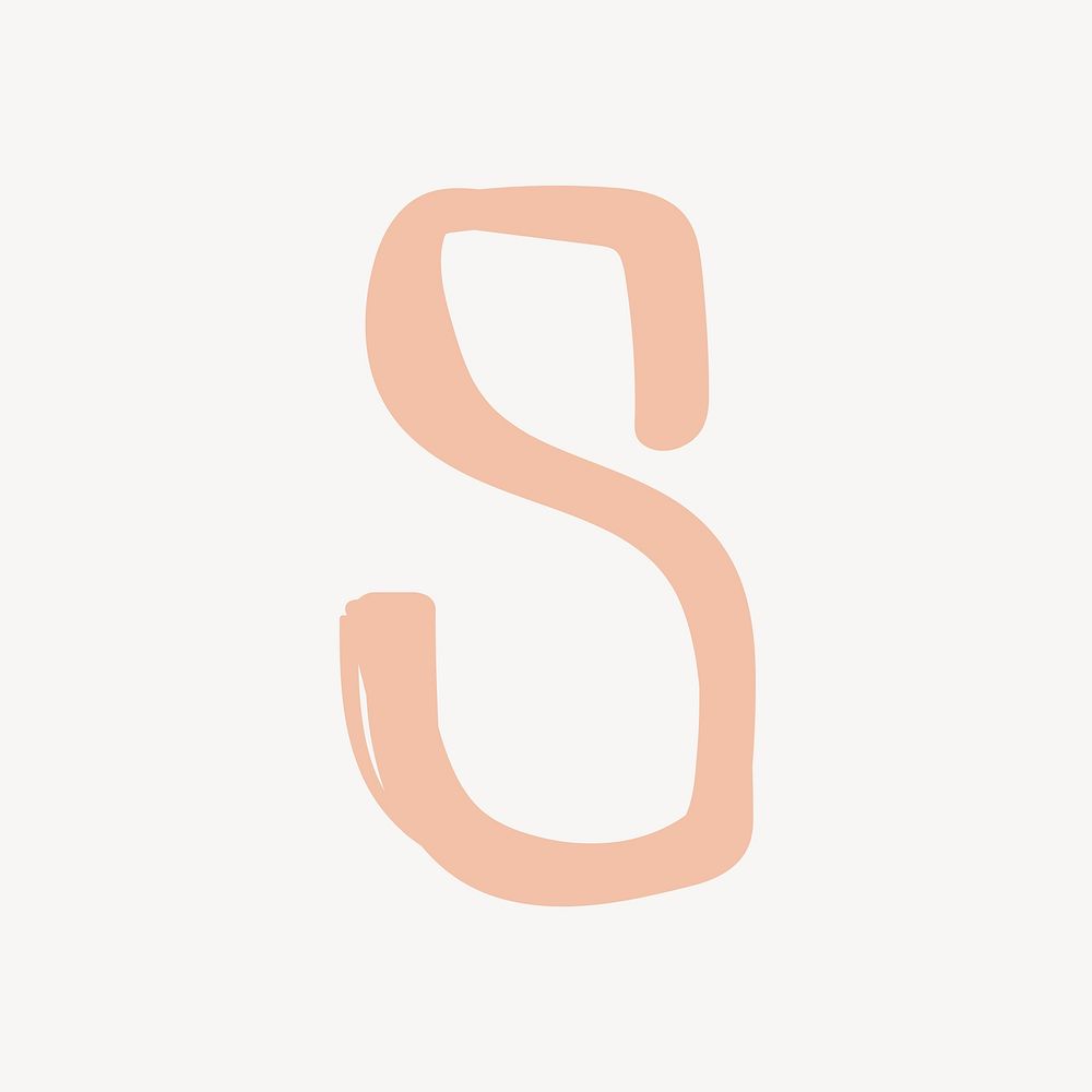 Letter S hand drawn doodle | Free Photo Illustration - rawpixel