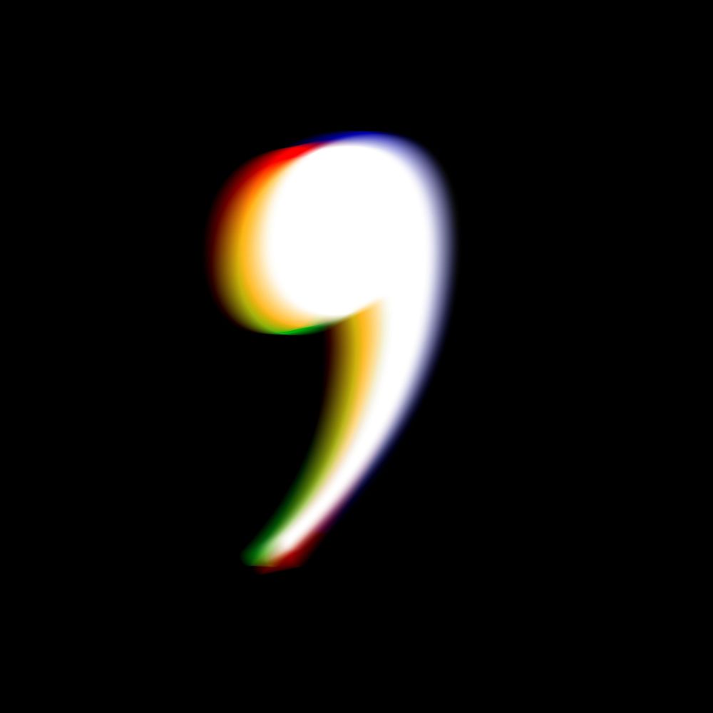 Quotation Mark Sign Offset Color Free Photo Illustration Rawpixel
