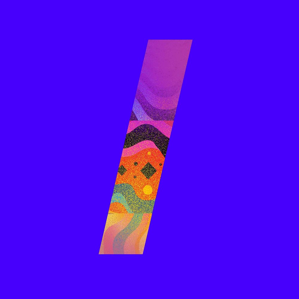 Slash sign, funky abstract bold | Free Photo Illustration - rawpixel