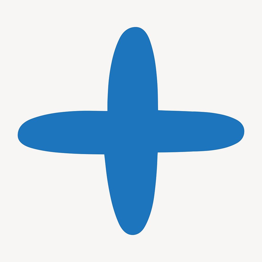 Blue plus sign illustration | Free Photo Illustration - rawpixel