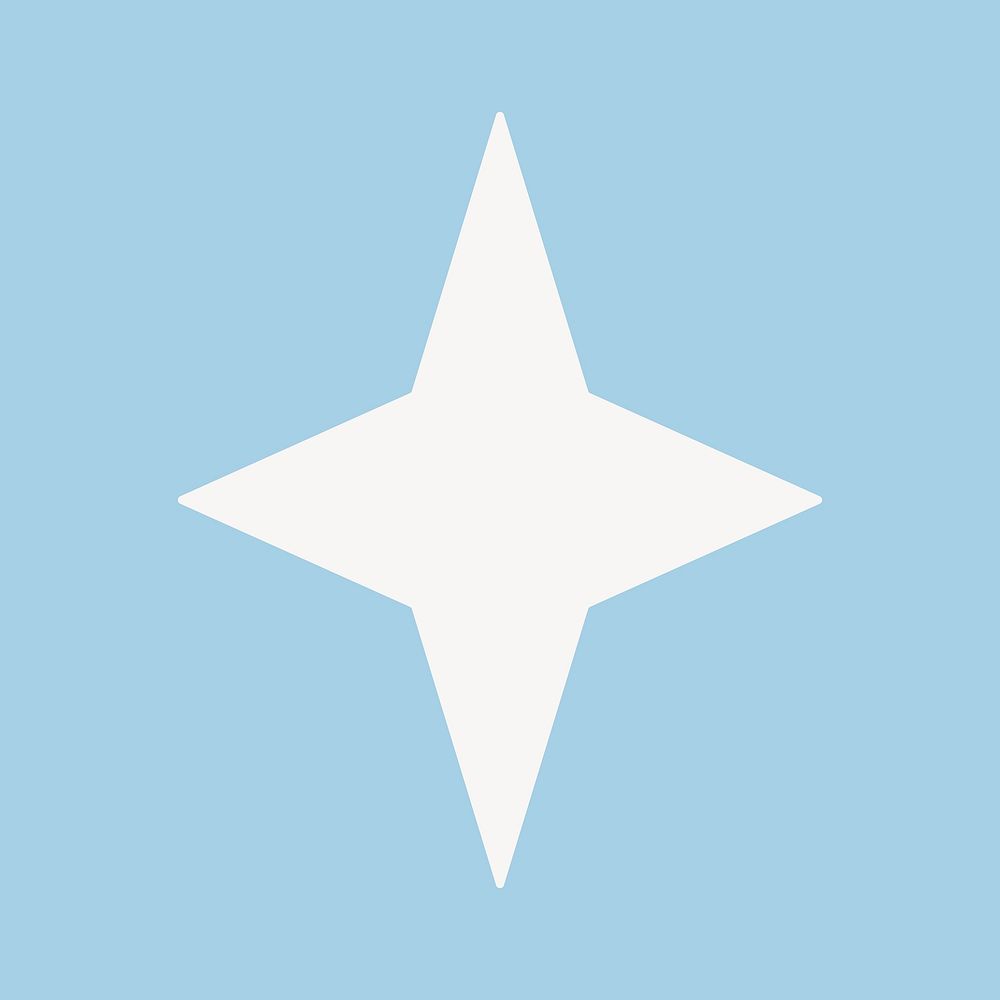 Blink icon white shape illustration | Free Photo Illustration - rawpixel