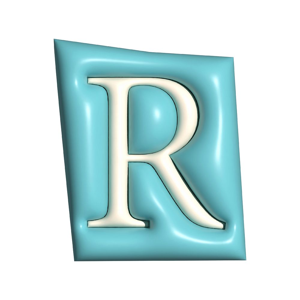 Letter R 3D alphabets illustration | Free Photo Illustration - rawpixel