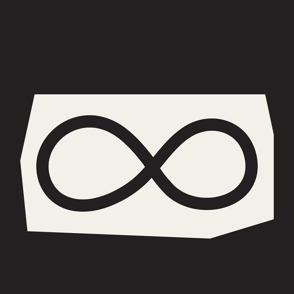 Infinity, paper cut illustration | Free Photo Illustration - rawpixel