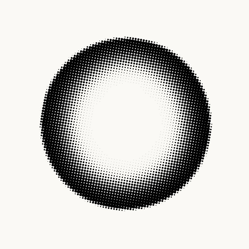 Round halftone shape | Free Photo Illustration - rawpixel