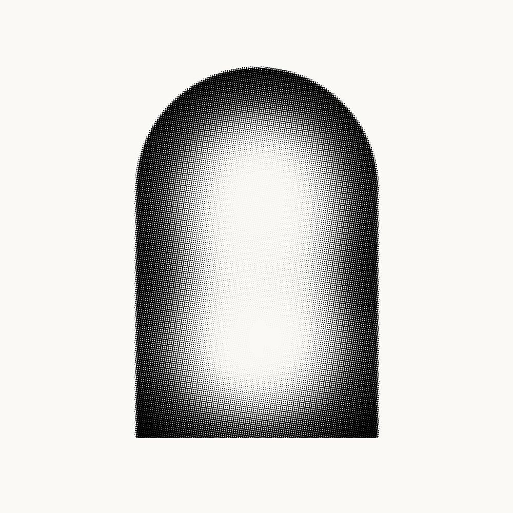 Arch shape, halftone design | Free Photo Illustration - rawpixel