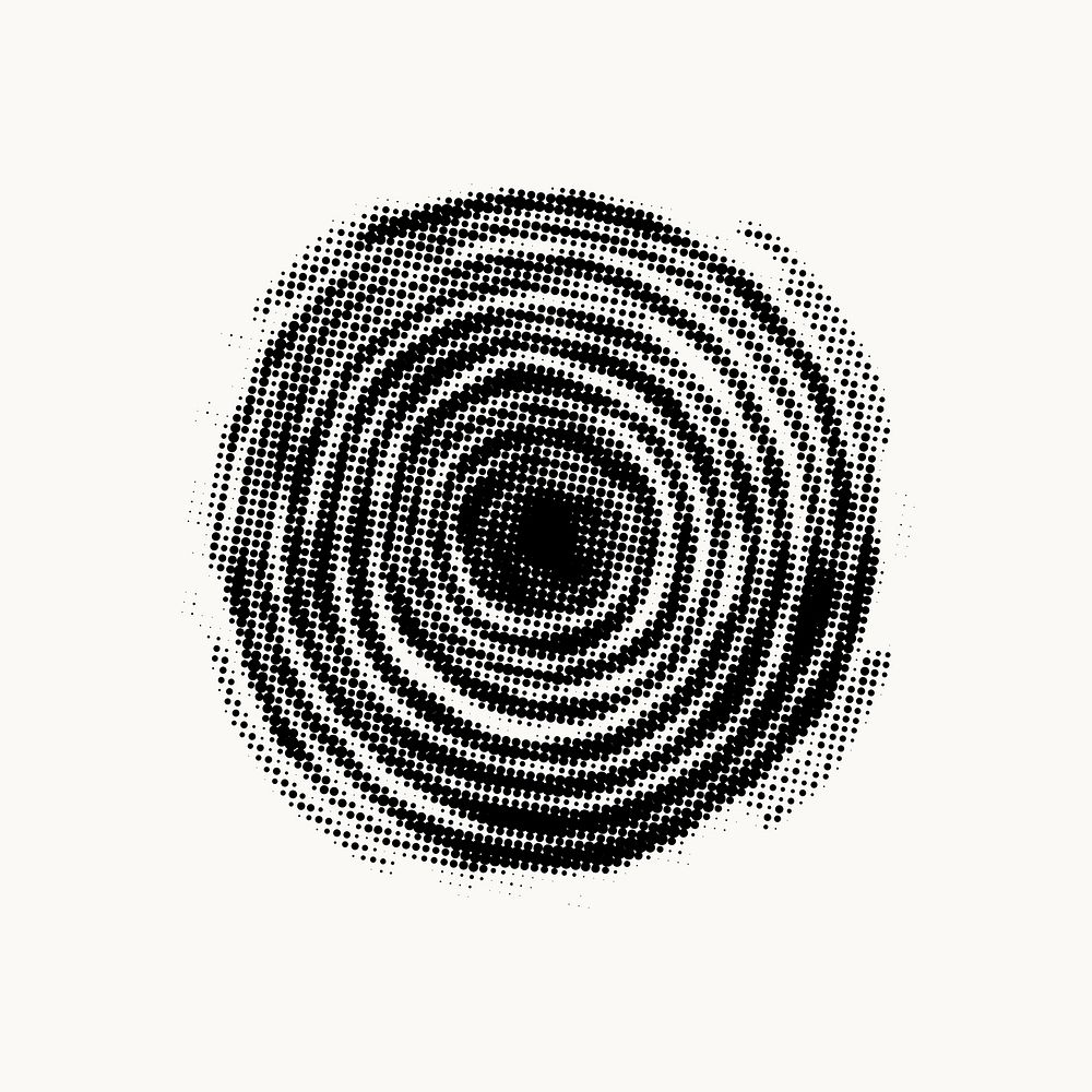 Round halftone shape | Free Photo Illustration - rawpixel
