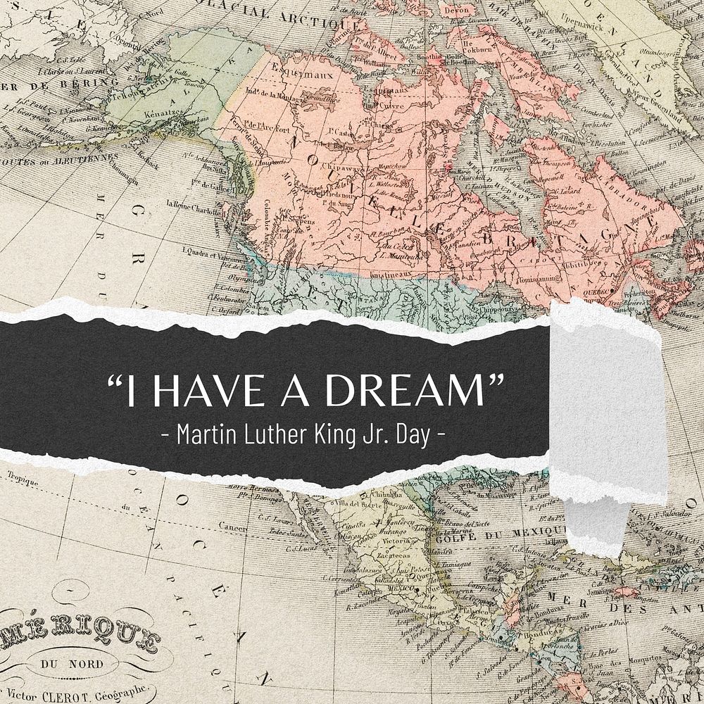 Martin Luther king Facebook post | Free Photo - rawpixel