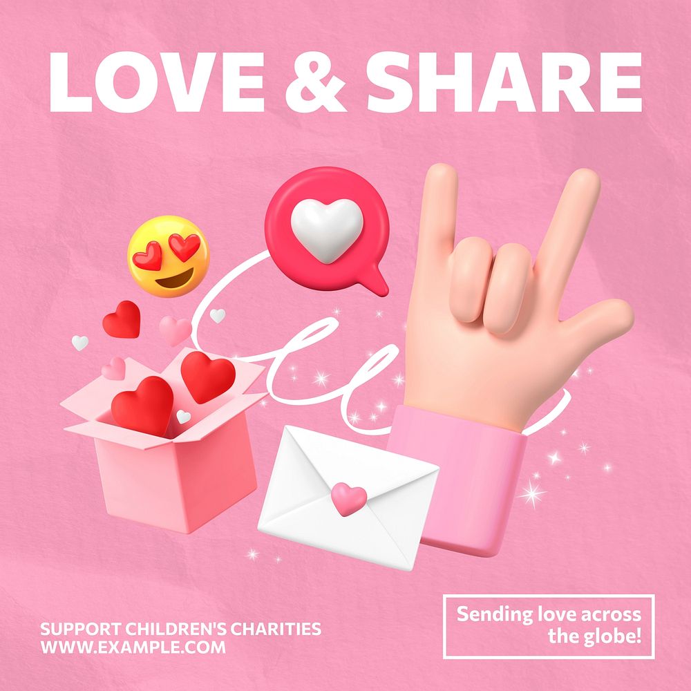 charities Instagram post template | Free Photo - rawpixel