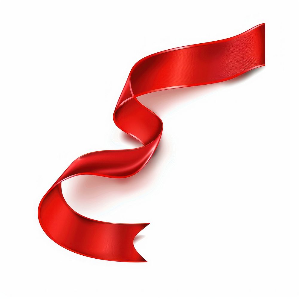 Red ribbon smoke pipe | Free Photo Illustration - rawpixel