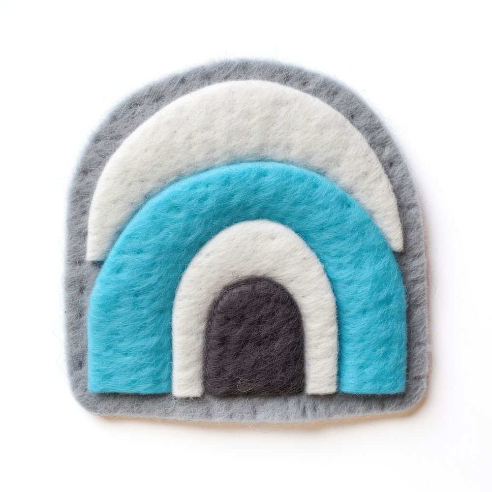 Felt stickers single igloo applique | Free Photo - rawpixel