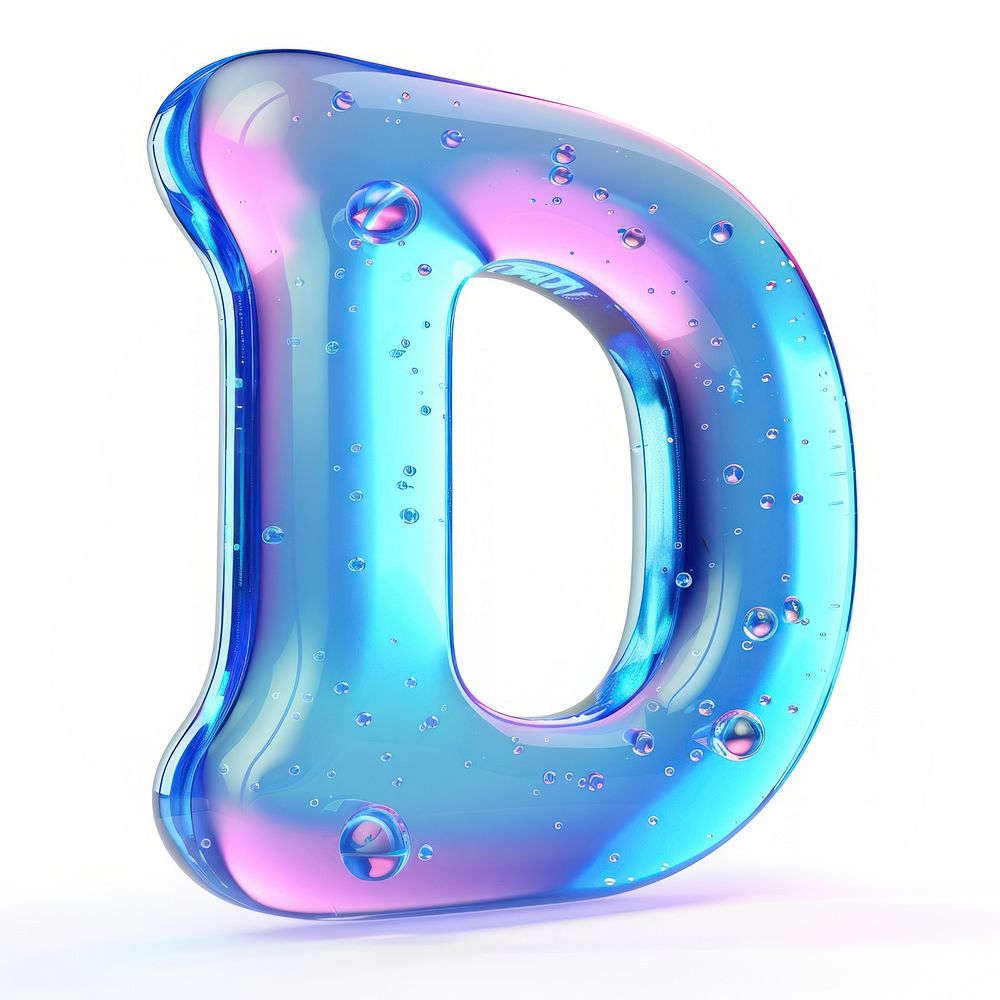 Letter D number symbol purple. | Free Photo Illustration - rawpixel