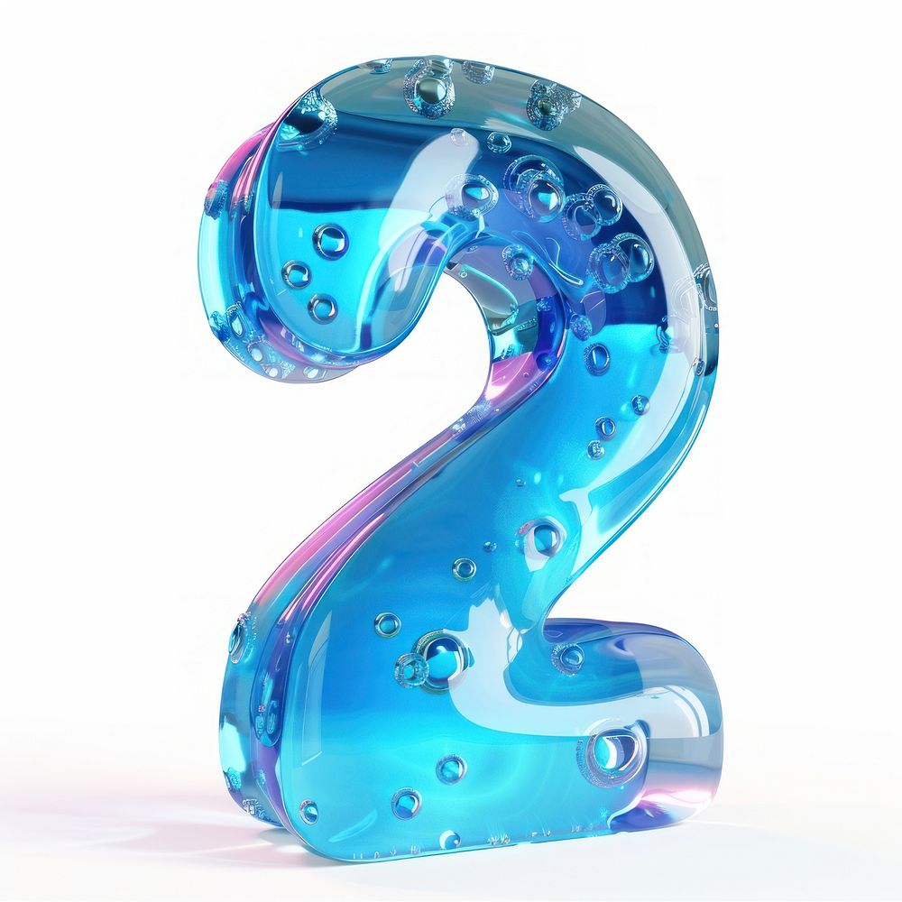 Number 2 number symbol jacuzzi. | Free Photo Illustration - rawpixel