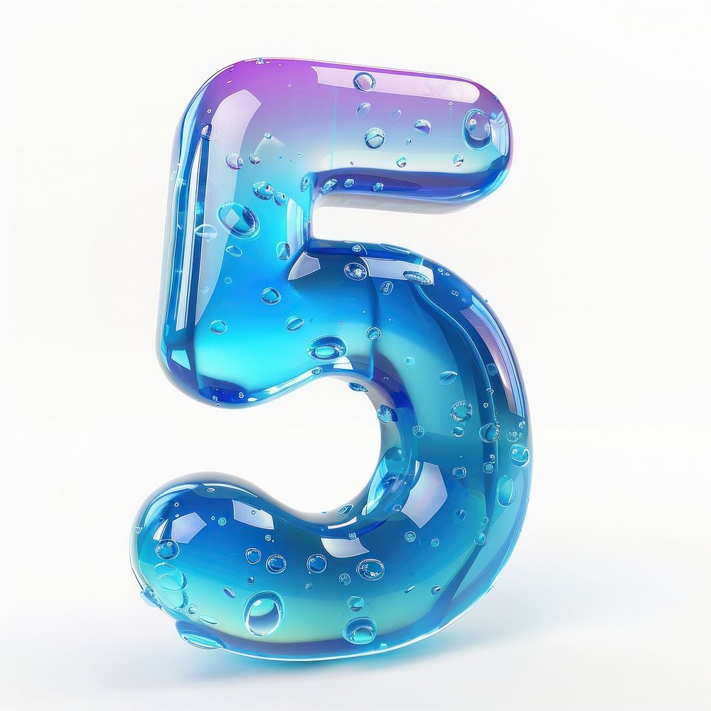 Number 5 symbol number text. | Free Photo Illustration - rawpixel