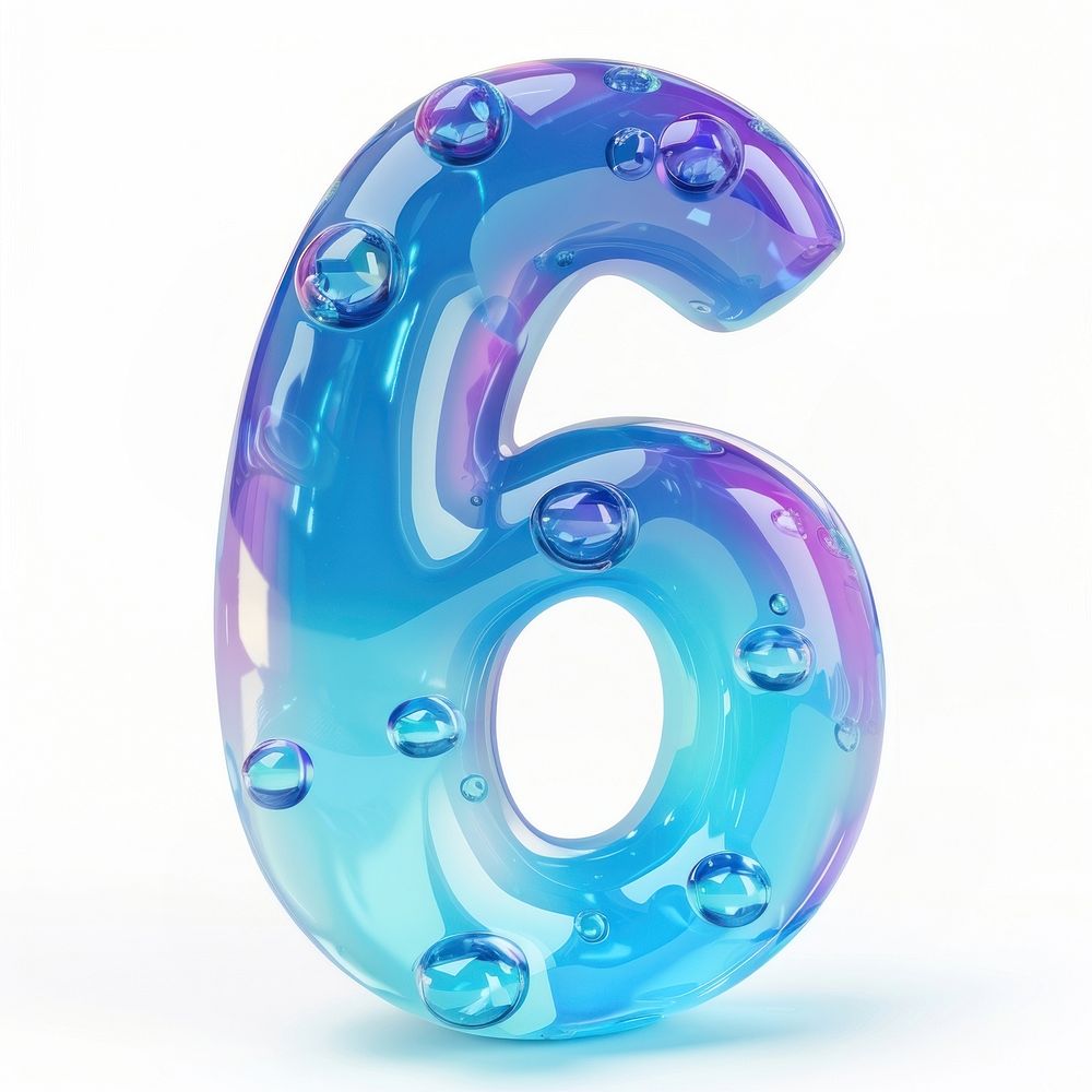 Number 6 number symbol text. | Free Photo Illustration - rawpixel